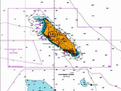 Aruba chart | Cruise Stories