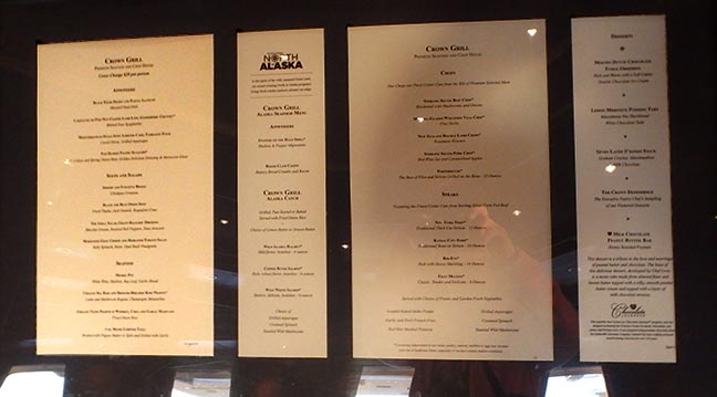 Food on the Ruby Princess | Cruise Stories