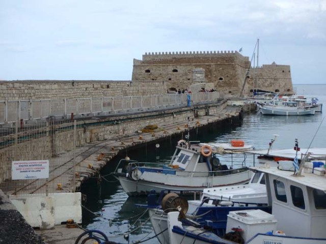 Crete Venetian Fort and Sea Wall | Cruise Stories