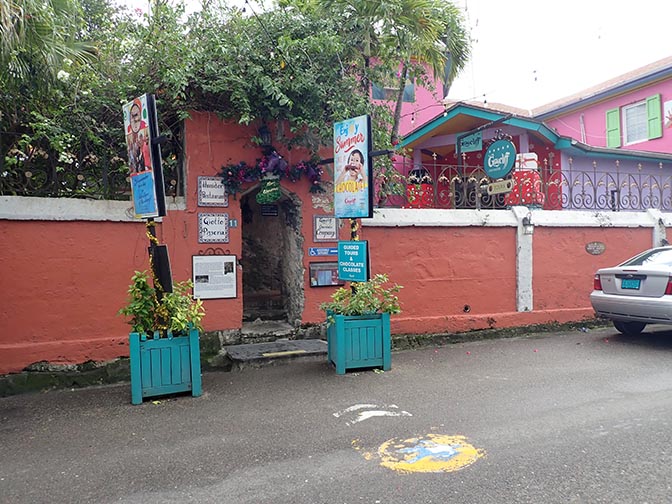 chocolate factory entrance | Cruise Stories